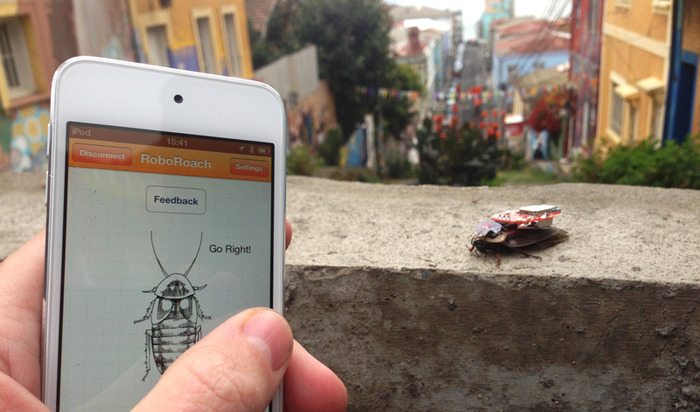 RoboRoach helps you Control a living insect from your smartphone (on ...
