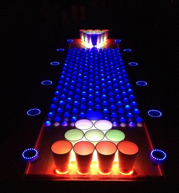 The Interactive Led Beer Pong Table Is On Instructables Open Electronics Open Electronics 