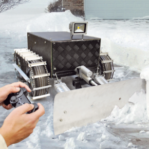 Here comes the open source Snow Plow Robot - Open-Electronics
