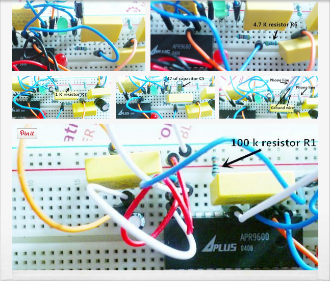 APR9600 Voice Recording and Playback System with JRC286D Chip - Open ...