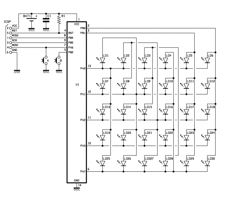 Keychainino: a programmable, playful Key Ring - Open Electronics - Open ...