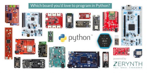 Python for Microcontrollers? Tell us on which board and win! - Open ...