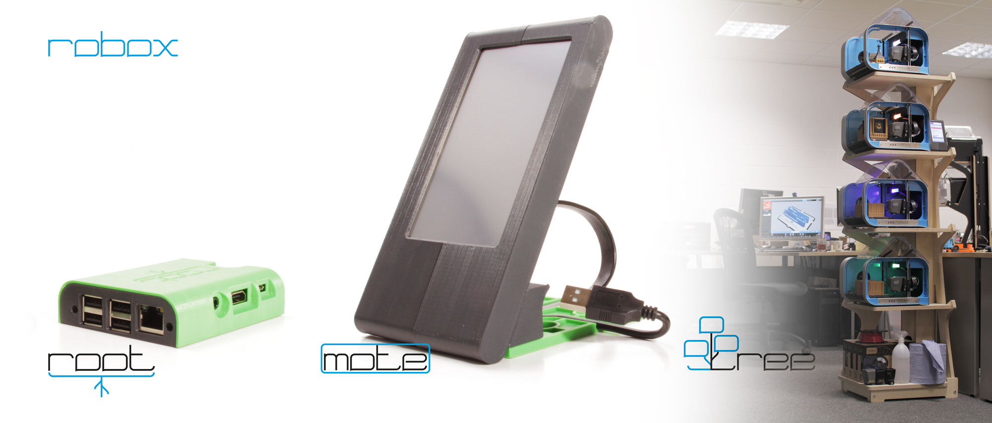 Tree, Root and Mote: Build Your Own 3D Printer Farm, on Kickstarter ... Tree, Root and Mote: Build Your Own 3D Printer Farm, on Kickstarter ...