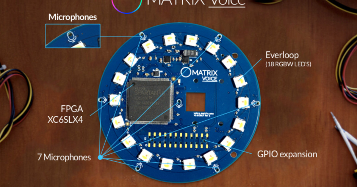 Matrix Voice, Open-Source Voice Recognition Platform - Open Electronics ... Matrix Voice, Open-Source Voice Recognition Platform - Open Electronics ...