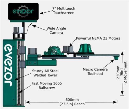 Evezor, the Open Source Manufacturing Platform for all your needs - Open-Electronics