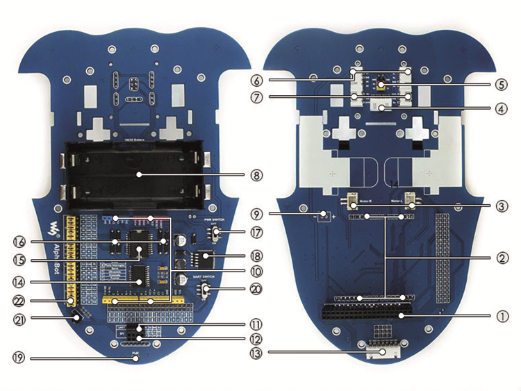 Alphabot, THE OPEN SOURCE ROBOT - Open-Electronics