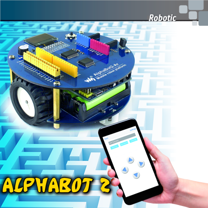 Alphabot2 The Opensource Robot Open Electronics Open Electronics
