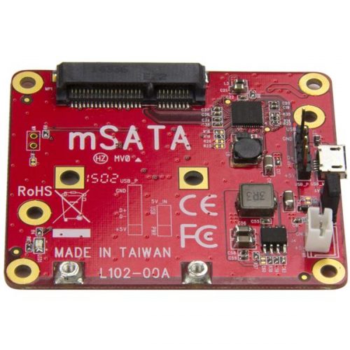 How to Increase the Data Storage Capacity of Your Pi: USB to mSATA ...