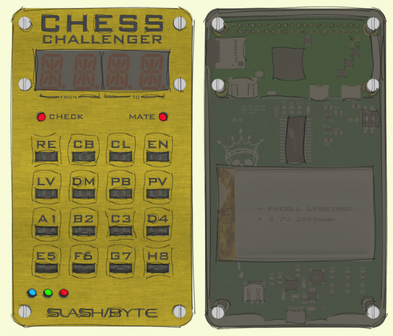 Diy A Raspberry Pi Zero Powered Chess Challenger Open Electronics Open Electronics 9184