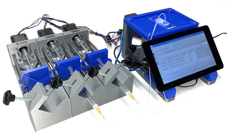 Poseidon: Open Source Syringe Pump and Microscope System - Open-Electronics