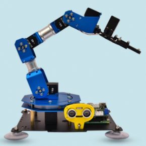 DIY Robotic Arm for Raspberry Pi Hits Kickstarter - Open Electronics ...