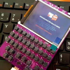SnapOnAir PCB + Raspberry Pi Zero W = BlackBerry-style Handheld PC ...