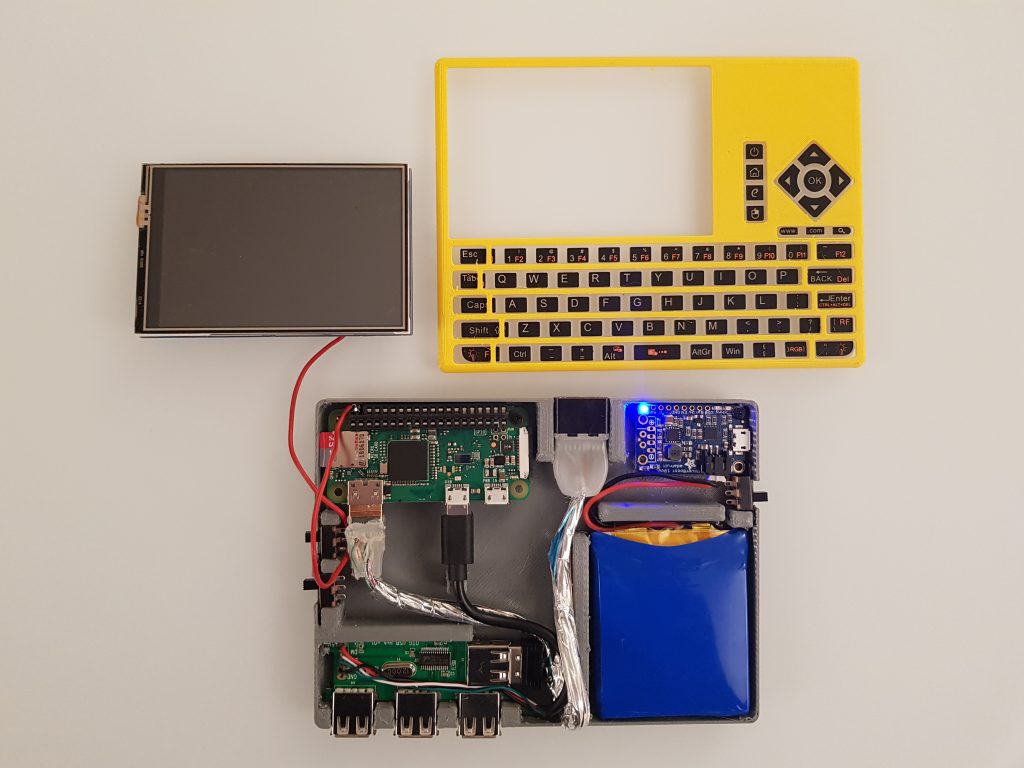 PocketPi: Raspberry Pi Pocket-Sized Computer - Open-Electronics