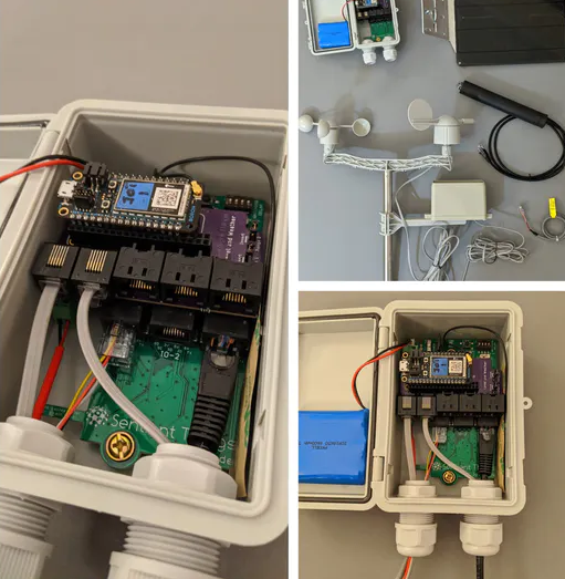 Solar Powered Cellular Weather Station - Open-Electronics