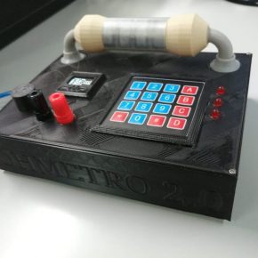 The Ohmmeter 2.0 with the graphic display of the colors of the ...