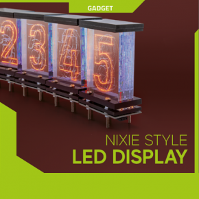 NIXIE STYLE LED DISPLAY – Open-Electronics