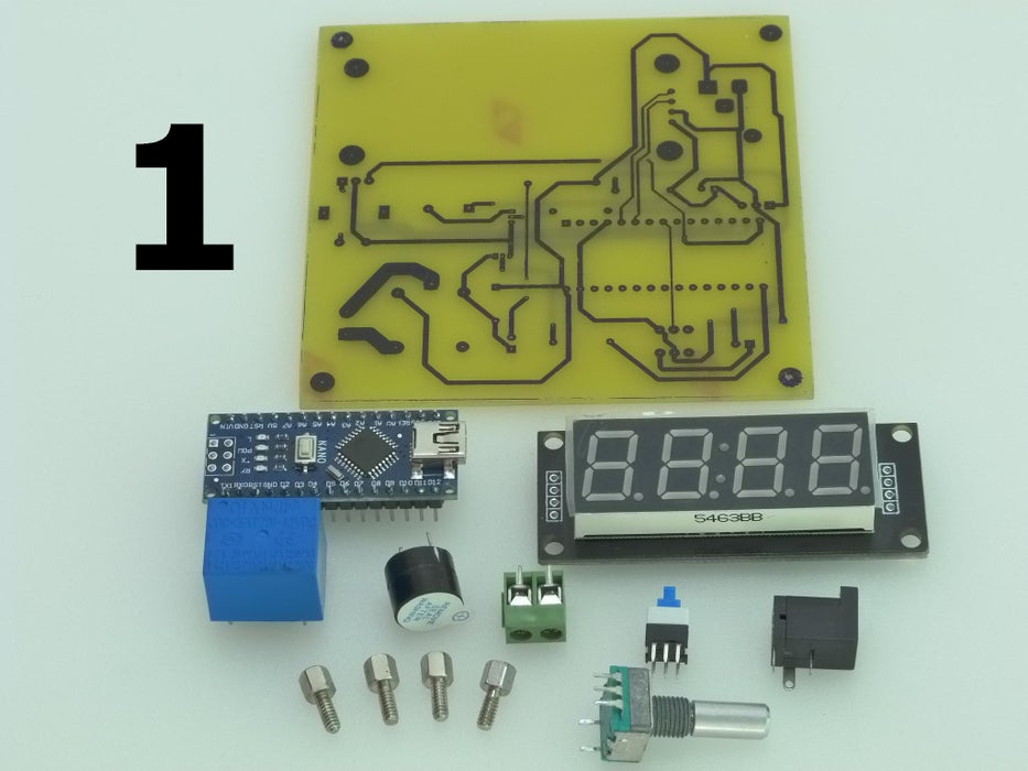 Timer with relay and Arduino - Open-Electronics