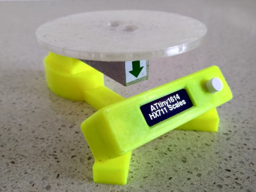 A minimal 3D-printed scale – Open-Electronics